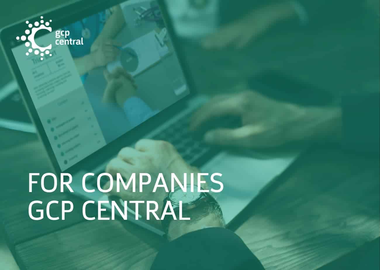 GCP CENTRAL FOR COMPANIES - GCP Central
