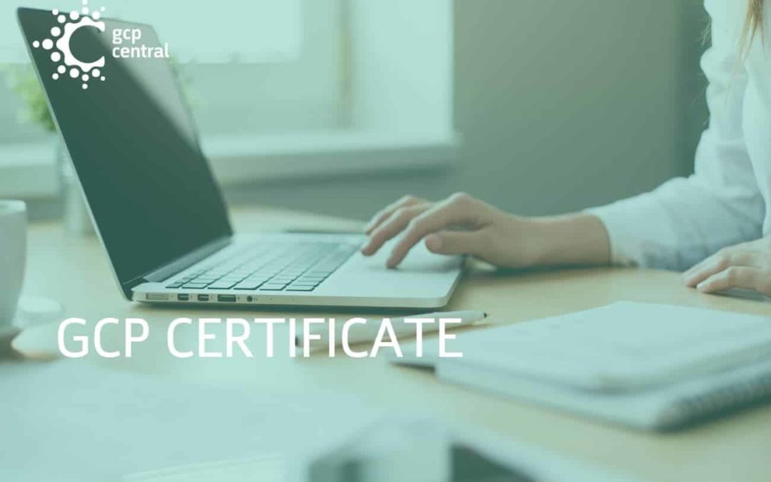 GCP CENTRAL GCP CERTIFICATE - GCP Central