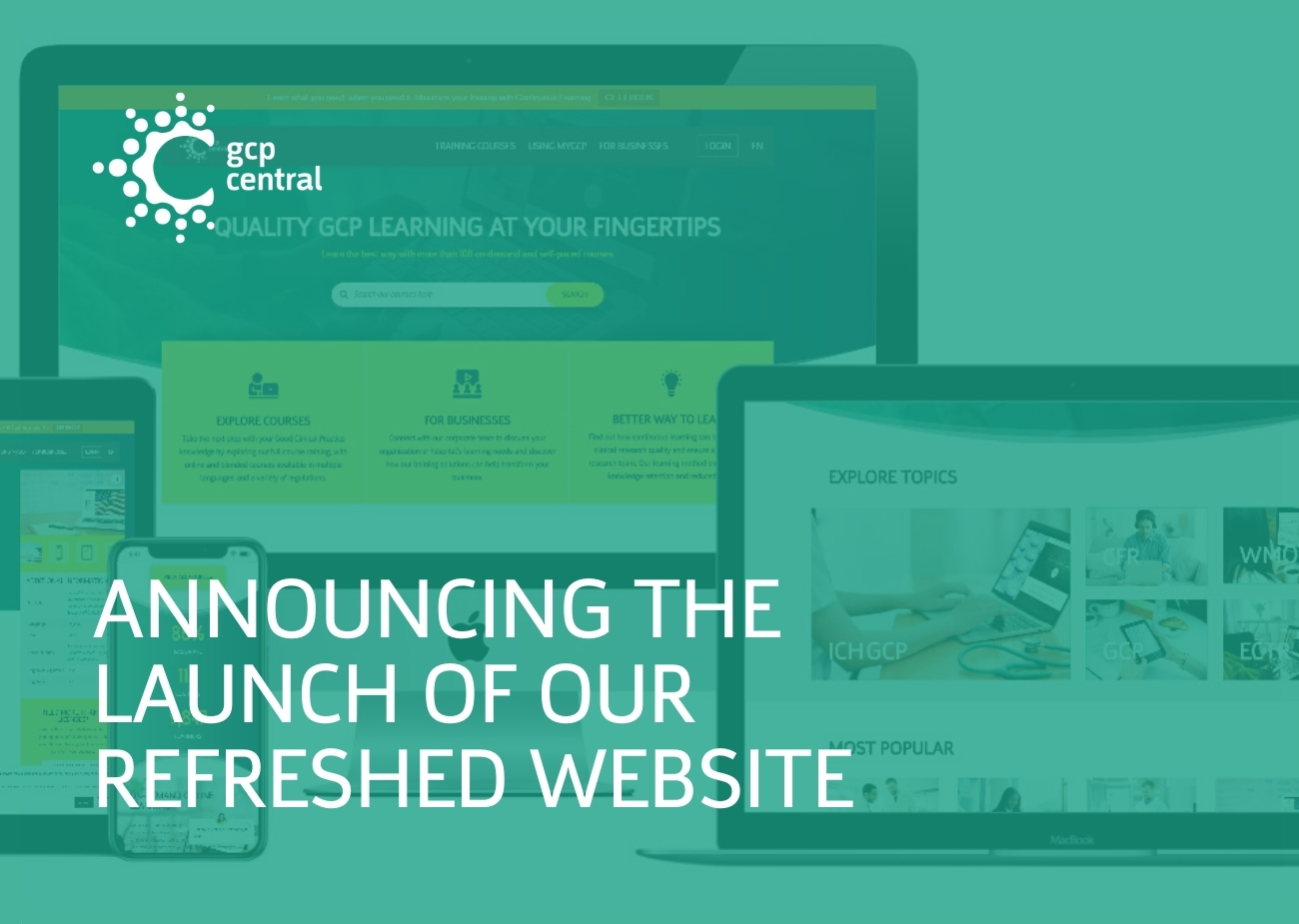 Announcing the launch of our refreshed website - GCP Central