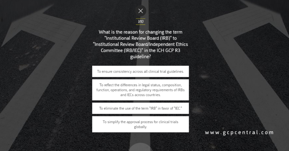 GCP Central Launches ICH GCP (E6) R3 Transition Training - GCP Central
